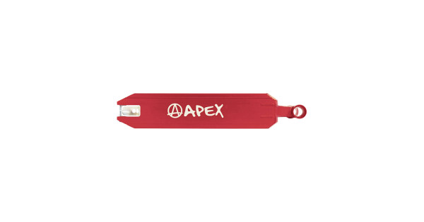 Apex 4.5x19.3″ red scooter deck