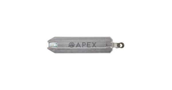 Apex Peg Cut 5x19.3″ raw scooter deck
