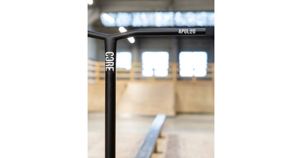 Core Apollo V2 titanium bar 680x630mm black skrejriteņu stūre