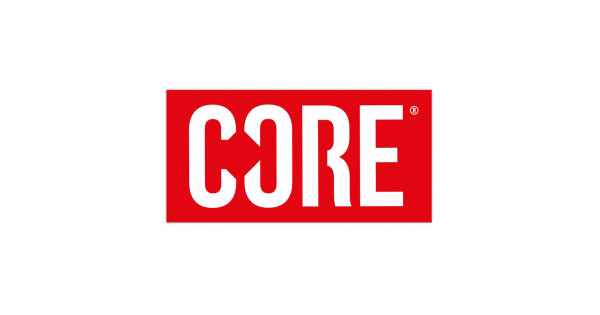 Core classic Red Stamp scooter sticker