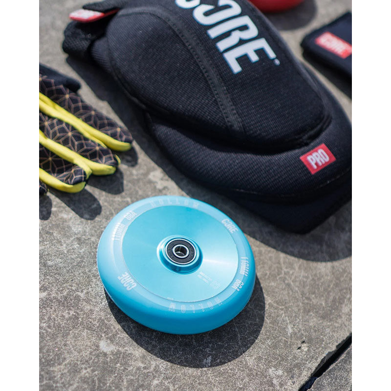 Core Hollowcore V2 110mm mint/blue scooter wheels, 1 pcs.
