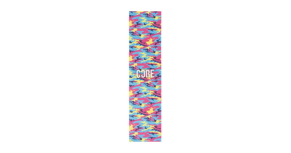 Core Neon Camo pink scooter griptape