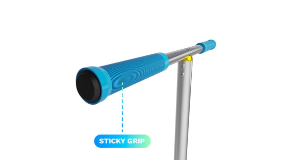 Indo Pro 750mm blue trampoline scooter