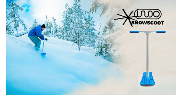 Indo Snowscoot blue snow scooter