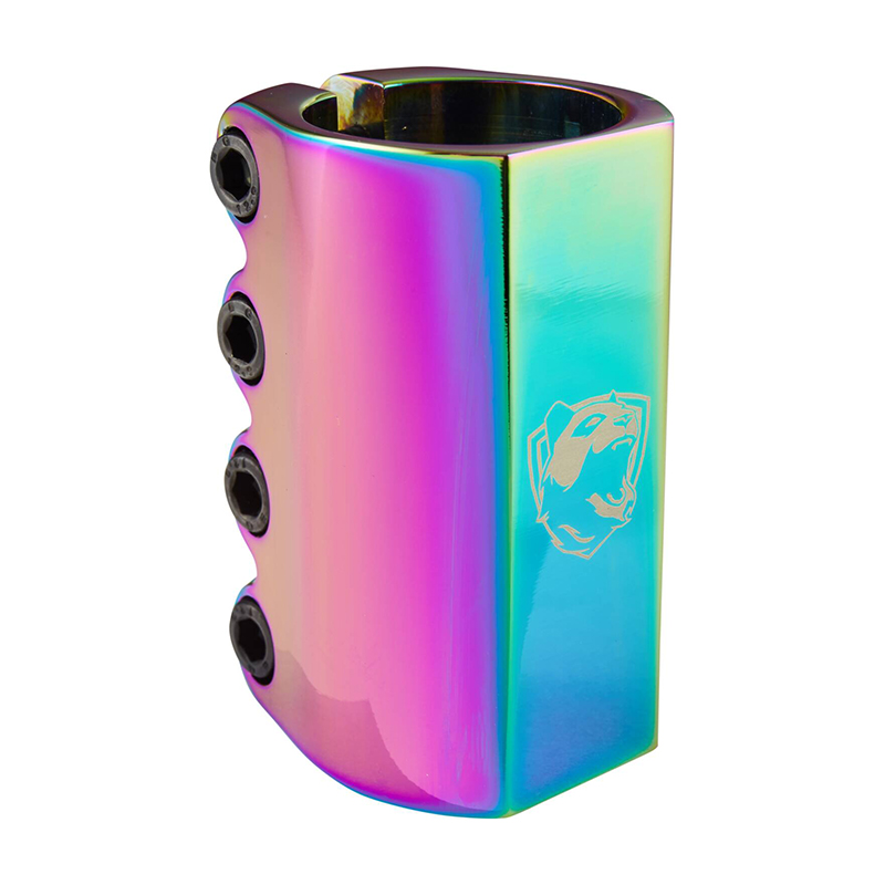 Panda SCS V2 clamp rainbow scooter clamp