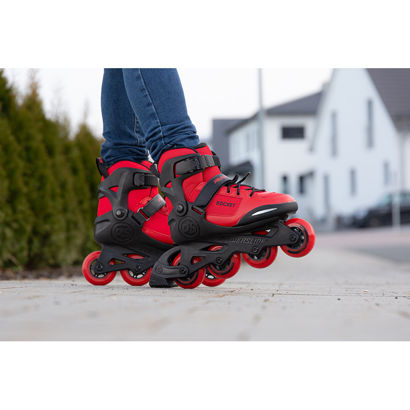 Powerslide Rocket red kids skates