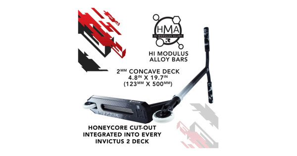 Root Invictus 2 black/white pro stunt scooter