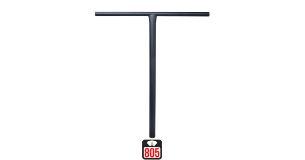 Striker Steeltanium T bar 650x580mm black scooter bar