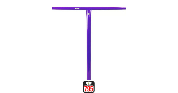 Union Uniq T standard bar 550x520mm purple scooter bar